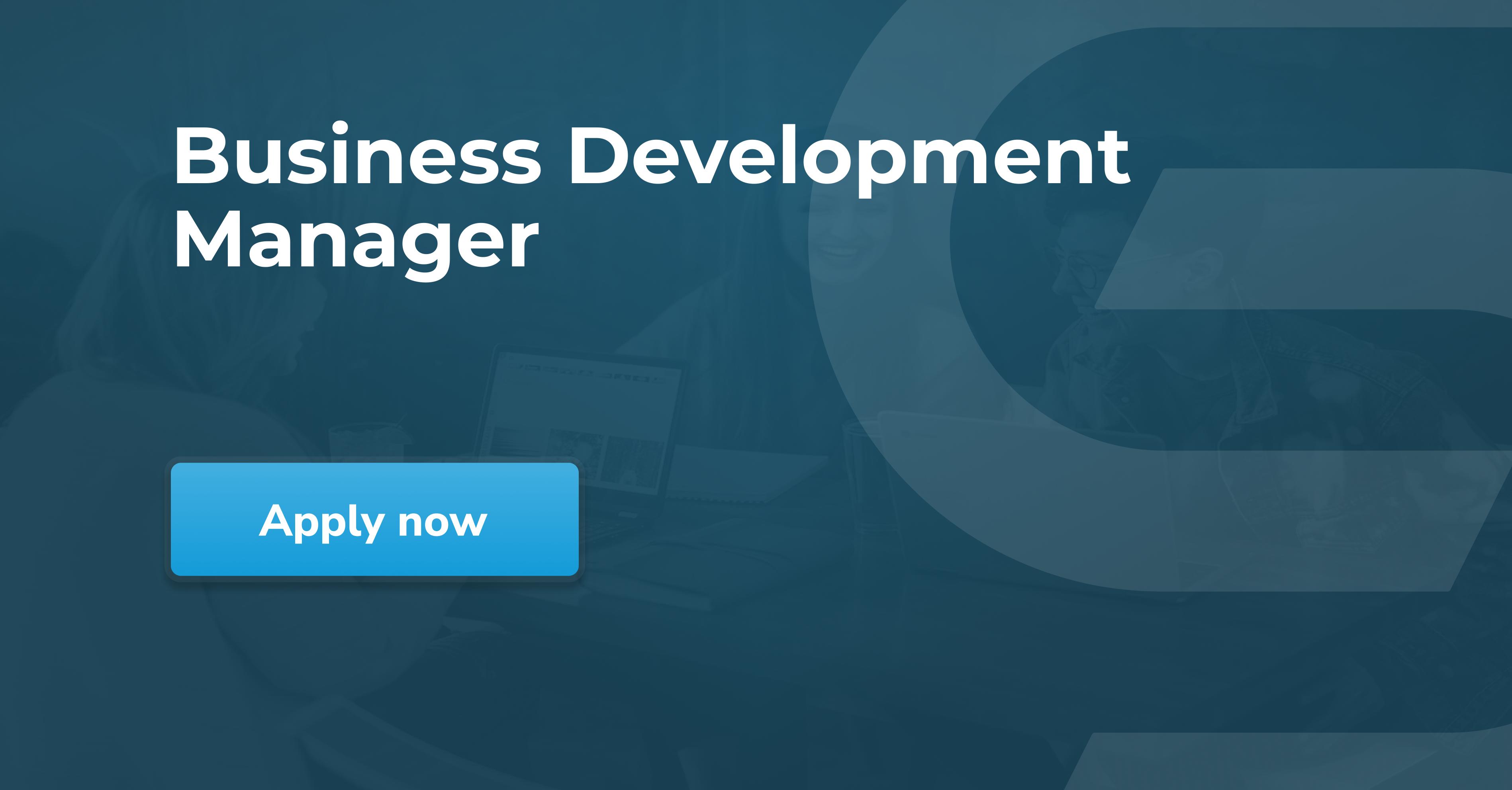 Business Development Manager Scancruit
