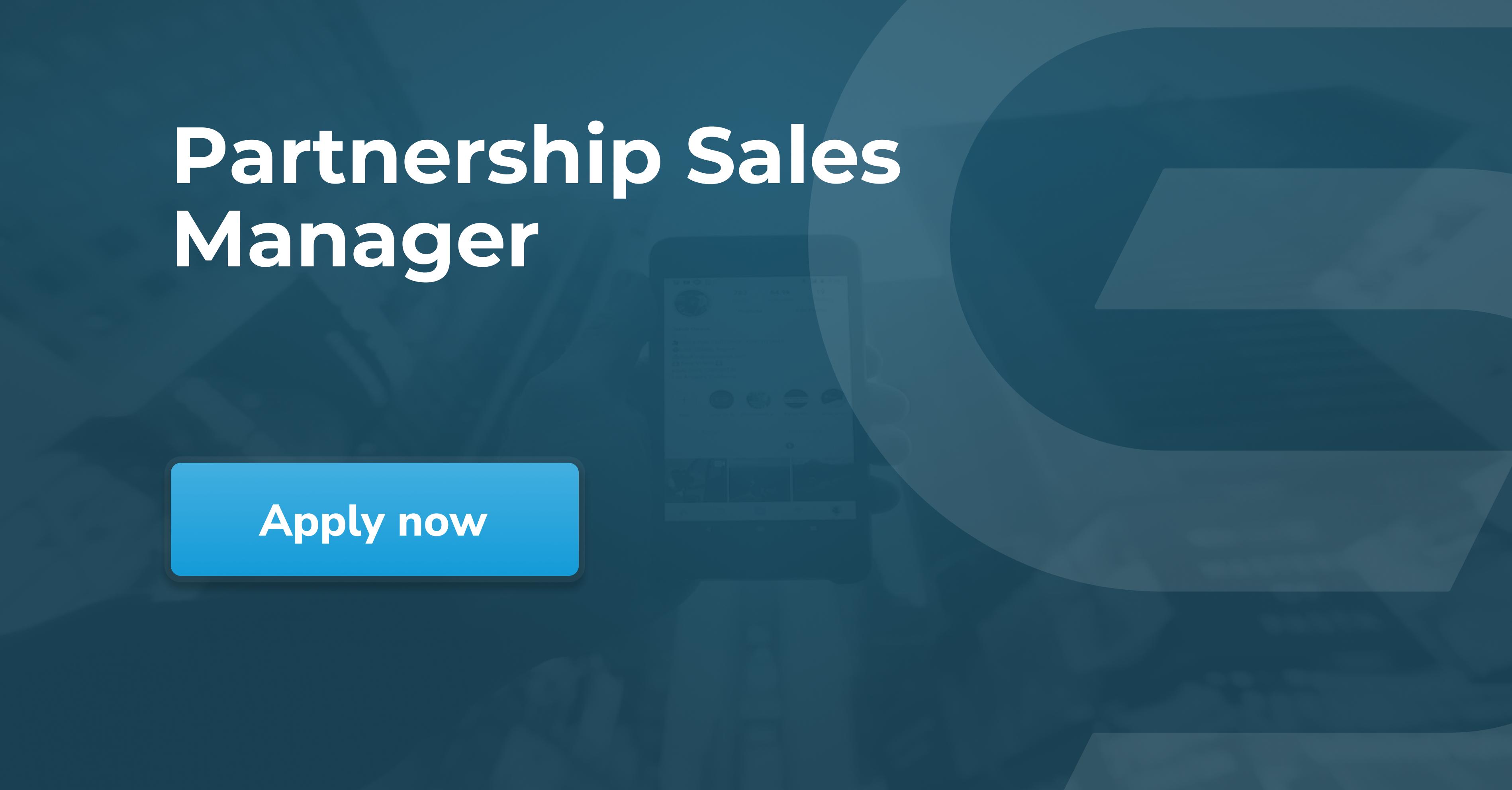 Partnership Sales Manager Scancruit