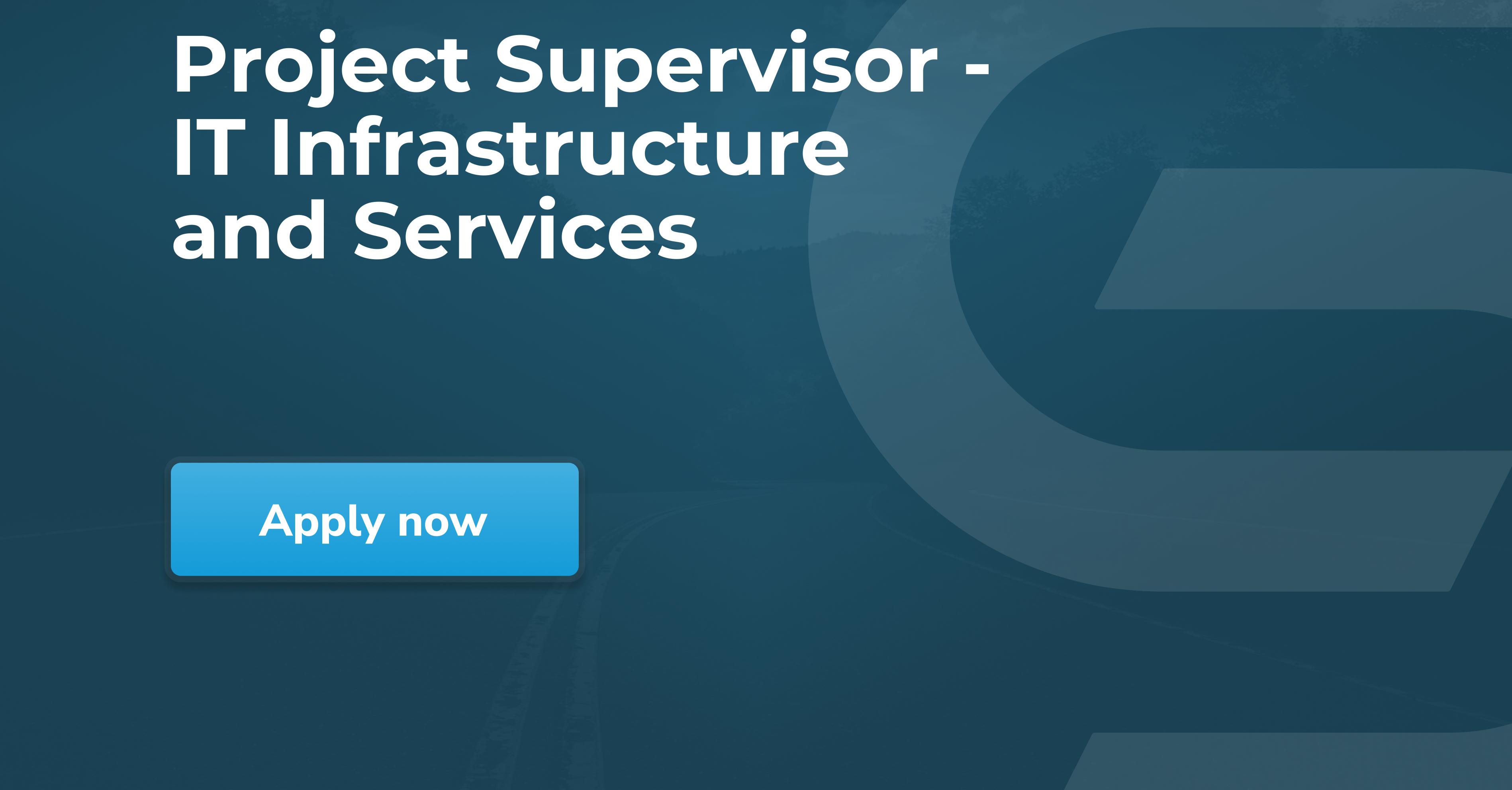 Project Supervisor - IT Infrastructure and Services - Scancruit