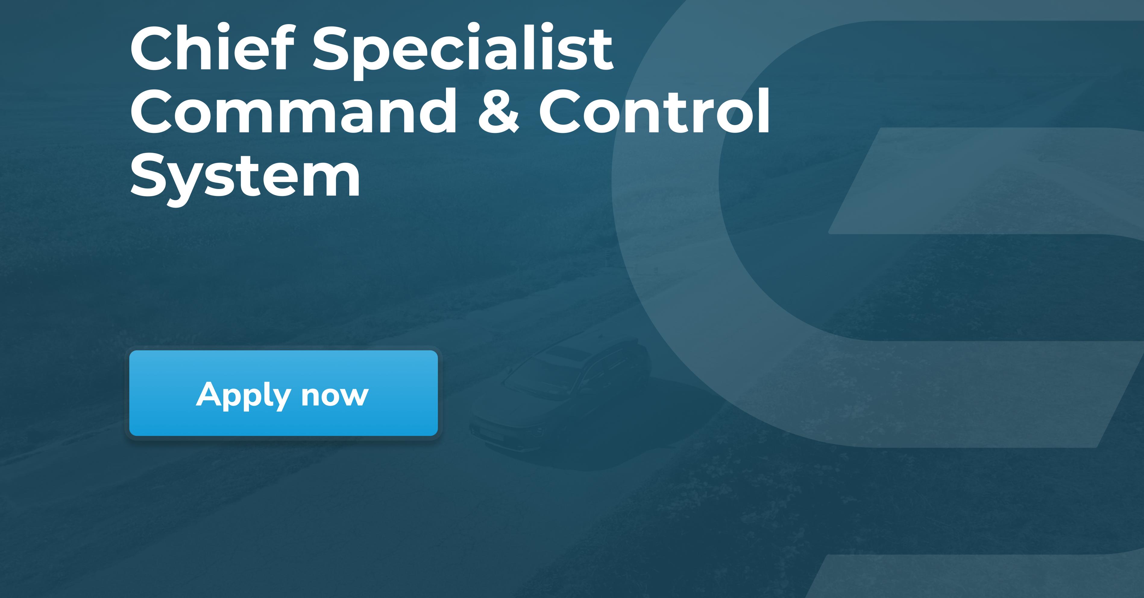 Chief Specialist Command Control System Scancruit