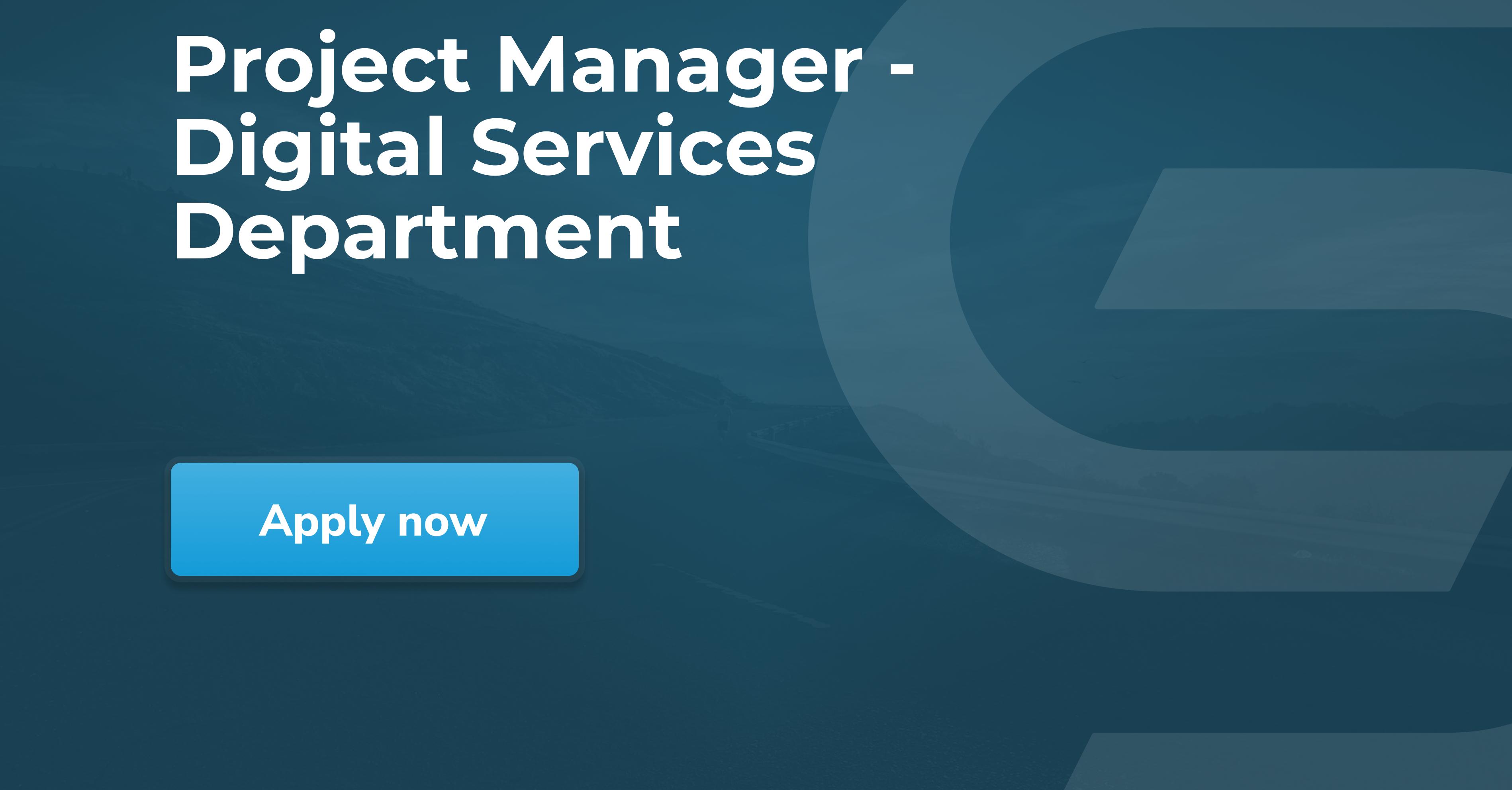 Project Manager - Digital Services Department - Scancruit