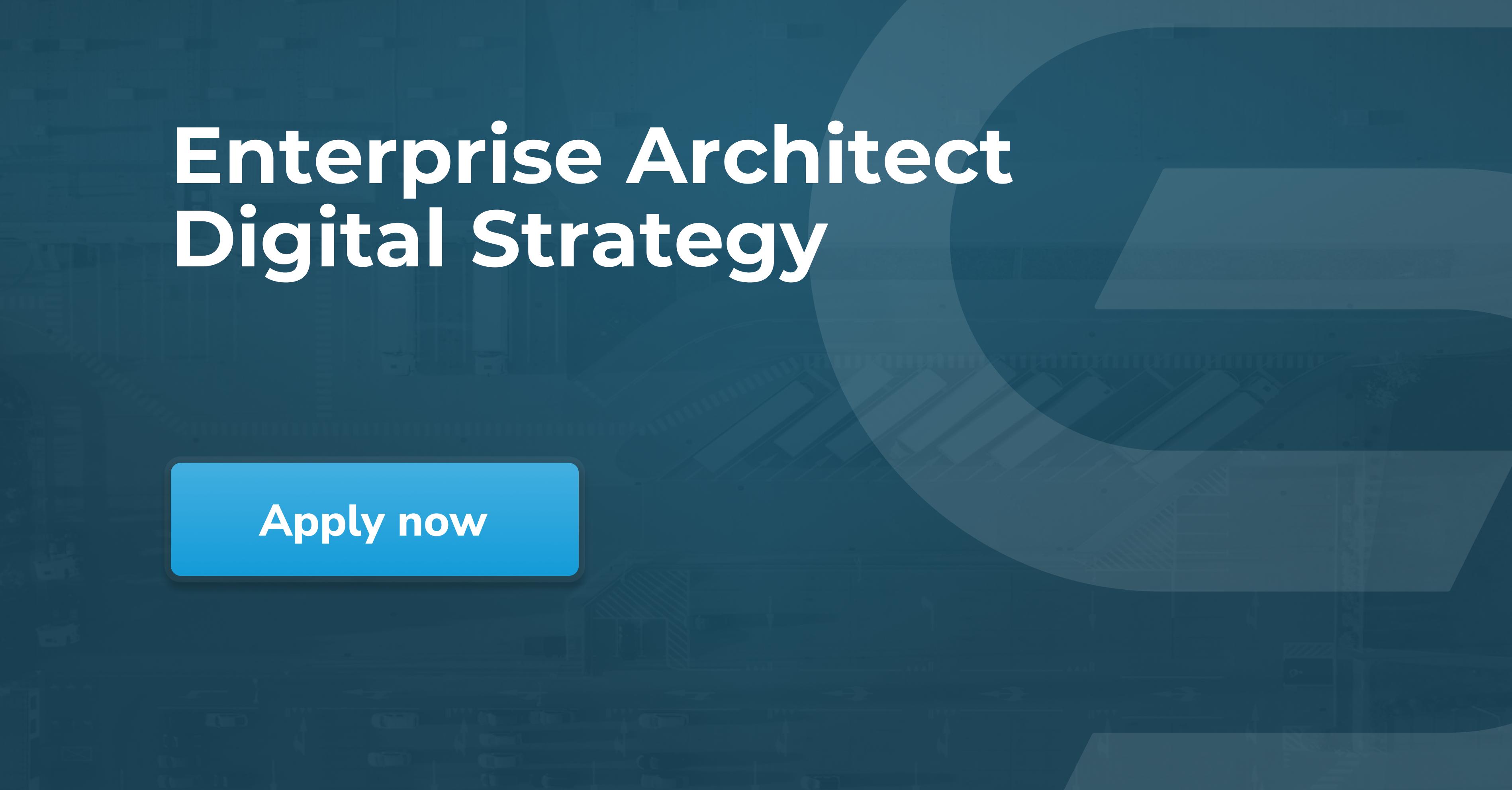 Enterprise Architect Digital Strategy Scancruit