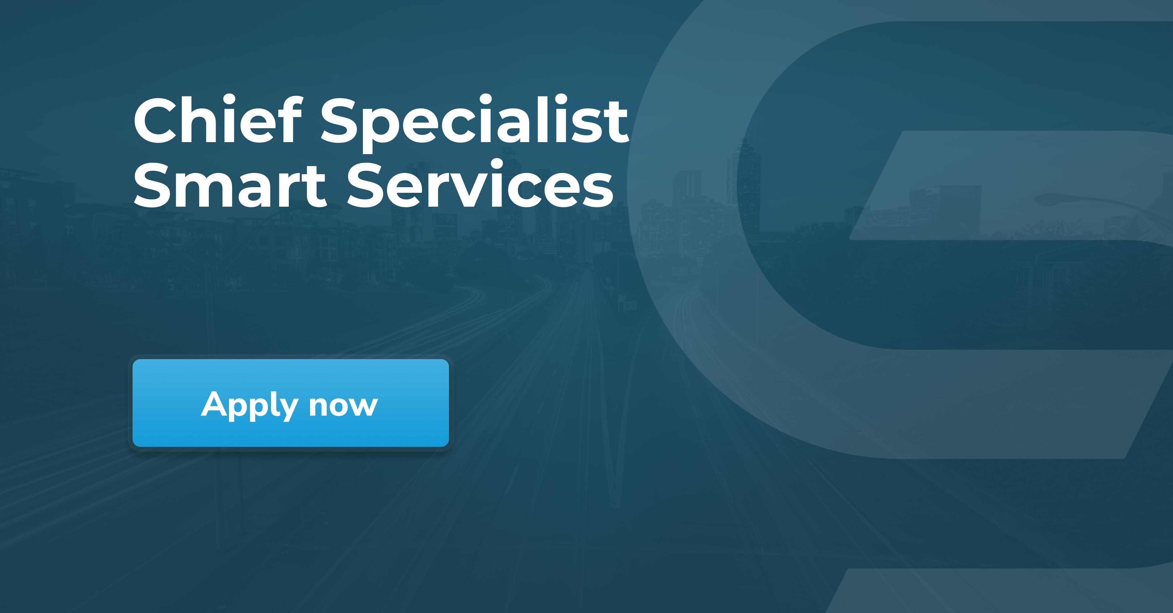 Chief Specialist Smart Services Scancruit