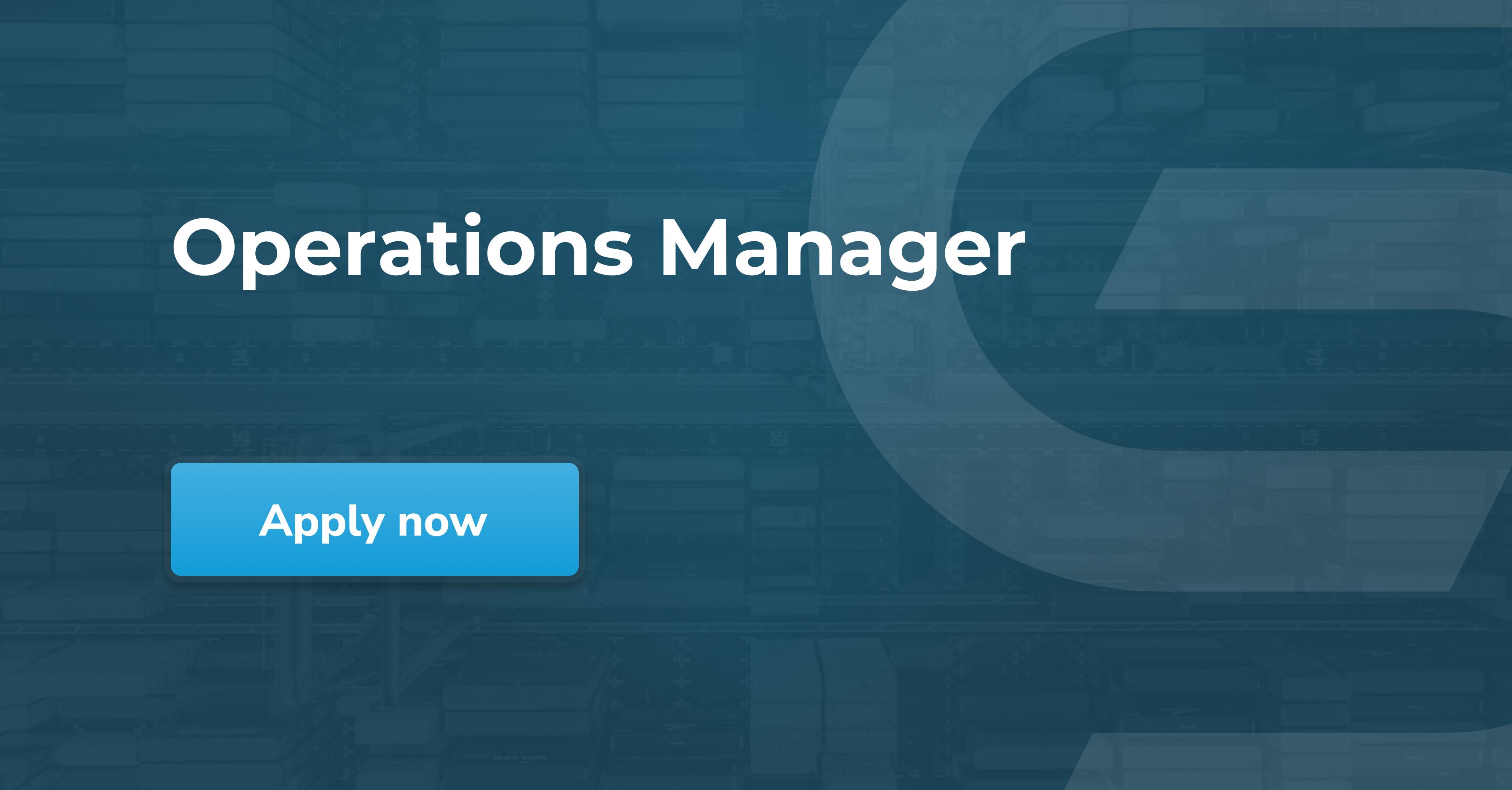 Operations Manager Scancruit