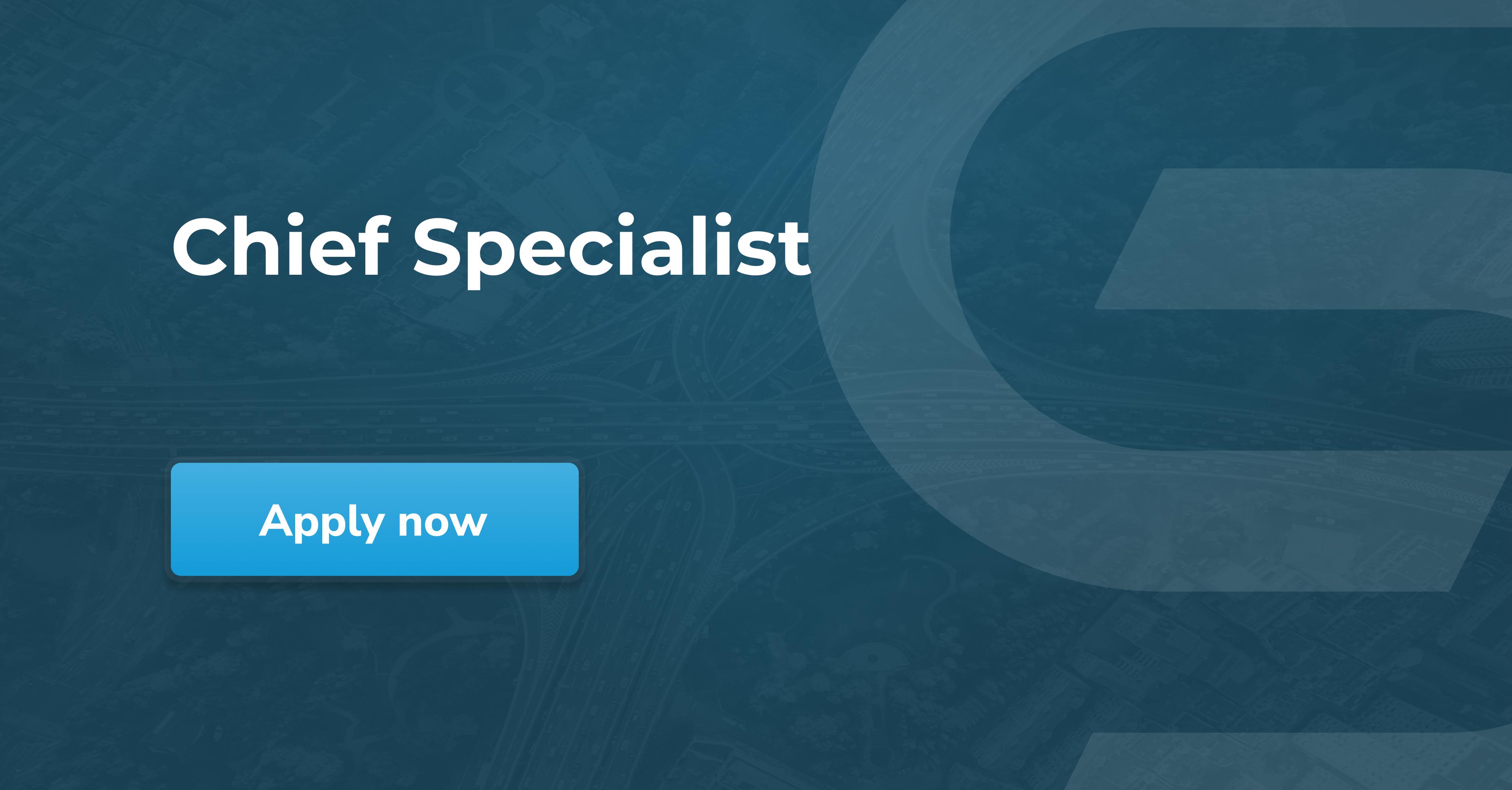 Chief Specialist - Scancruit